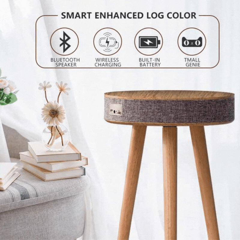 Table Intelligente Multifonction 🔊🔋 – AfroChic